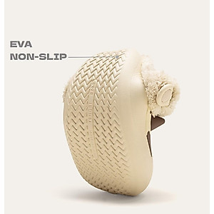 Yooname Cute Cartoon Cow Animals Boot Slipper With Kids,Fluffy Warm Soft Fall Winter Home Slippers For Indoor Outdoor,Christmas Gift For Girls Boys Kids