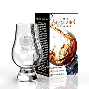 GLENCAIRN EDINBURGH CASTLE SCOTCH MALT WHISKY TASTING GLASS