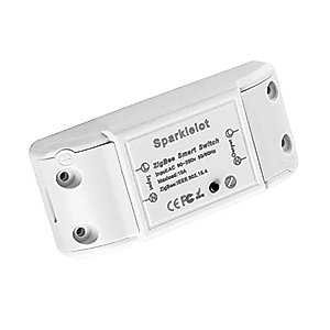 Sparkleiot Zigbee Smart Home WiFi Wireless Remote Switch Breaker, LED Light Controller, DIY Relay Module,Compatible with Alexa & Google Home Assistant,Hub Required