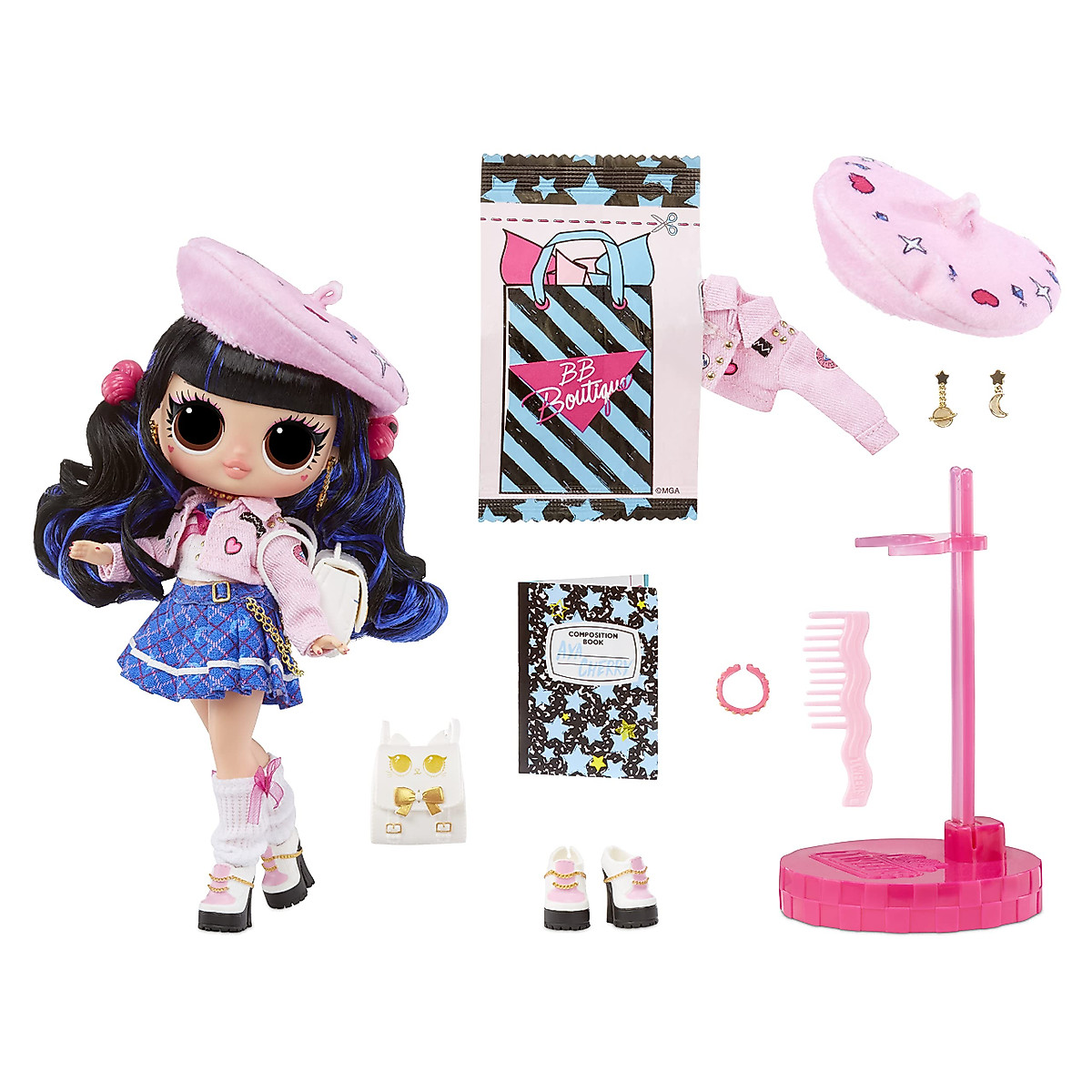 L.O.L. Surprise! Tweens Series 2 Fashion Doll Aya Cherry with 15 Surprises Including Pink Outfit and Accessories for Fashion Toy Girls Ages 3 and up, 6 inch Doll