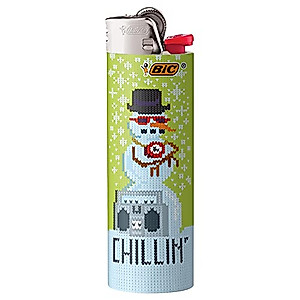 BIC Special Edition Holiday Series Lighters, Set of 8 Lighters