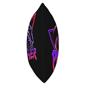 Bahaa's Tee Stay Away Cool Wild Black Tiger Illustration Graphic Designs Throw Pillow, 16x16, Multicolor