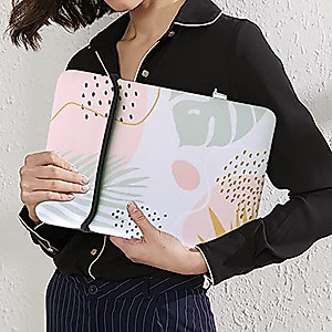 iCasso Laptop Sleeve for MacBook Air/Pro 13 inch,Waterproof Shock Resistant Notebook Protective Bag Carrying Case,Neoprene Bag with Small Case-Molandi