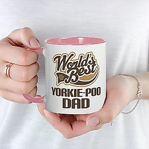 CafePress Yorkie Poo Dog Dad Mug Ceramic Coffee Mug, Tea Cup 11 oz