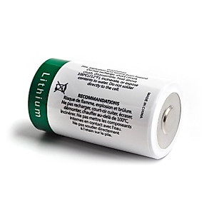 elxjar (2-Pack) 3.6V 19Ah LS33600 D Size Lithium Thionyl Chloride Battery, Replacement for SAFT LS33600, ER34615, Smart Munitions, Unattended Sensors, RFID Tracking