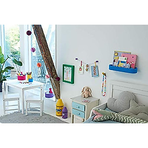 Room Copenhagen, Crayola Crayon Shelf – Wall Mounted or Tabletop Storage – Mountain Meadow