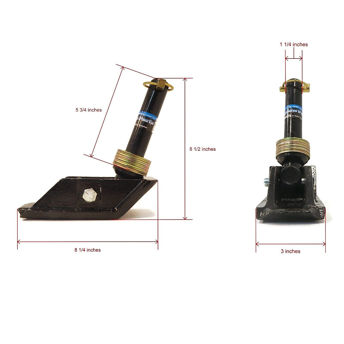 The ROP Shop | Heavy Duty Set of 2 Plow Shoes & Blade Guides for Meyer STP-7.5, V-8.5, C-8.0