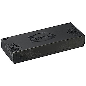 Disney Mickey Mouse Adult Classic Cardiff Articulating Hands Analog Quartz Leather Strap Watch, Gold/Black