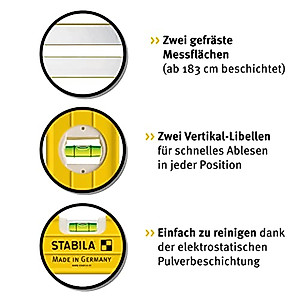 Stabila 96-2-80 Level 3 Vial 80cm / 32in 15227