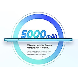 Realme C21Y (64GB, 4GB) 6.5" HD+, 5000mAh Battery, Instant Finger Print, Dual SIM GSM Unlocked Global 4G LTE - International Model RMX3261 (Fast Car Charger Bundle, Cross Blue)