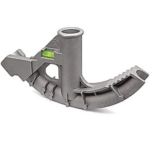 Fuzbaxy Conduit Bender Tool for 3/4inch EMT and 1/2 inch Rigid Pipes for Stub-Ups,Offsets,Back-to-Back(Aluminum)