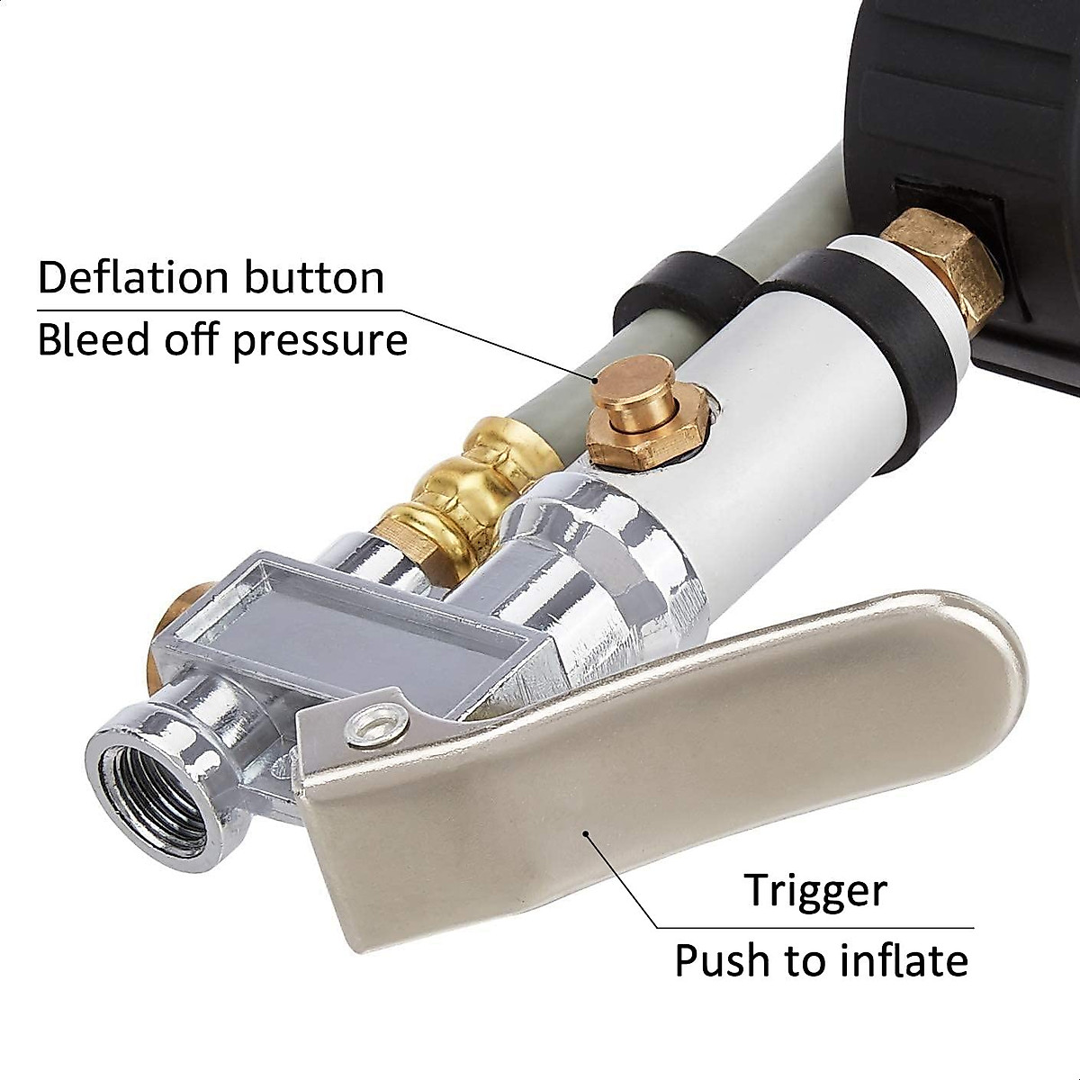 Amazon Basics Tire Inflator with Digital Gauge, 200 Max PSI