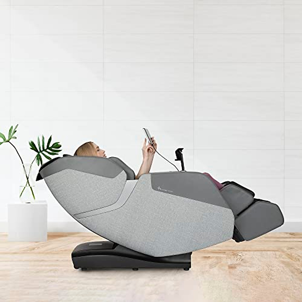 Human Touch WholeBody Rove Massage Chair – S & L Track, Full-Body Stretch Massage with Foot and Calf, Wellness Programs, Dual Lumbar Heat - Tablet Remote and Wireless Charger – 5 Year Warranty – MOON
