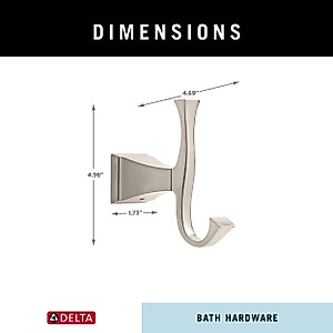 DELTA 75135-SS Dryden Robe Hook, Stainless