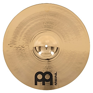 Meinl Cymbals Pure Alloy Custom 18" Medium Crash Cymbal — Made in Germany — Smoked Bronze Finish, 2-Year Warranty (PAC18MC)