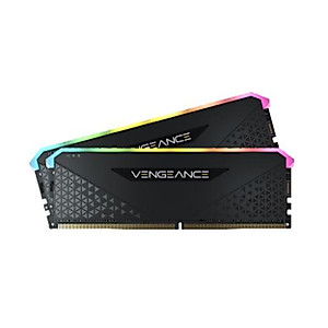 CORSAIR VENGEANCE RGB RT 64GB (2x32GB) DDR4 3200 (PC4-25600) C16 1.35V Desktop Memory