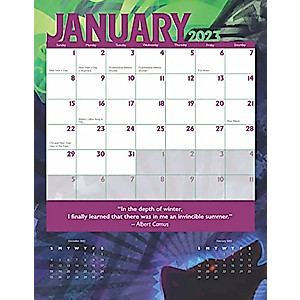 Califari Strain Art Print 2023 Calendar - Wall Art for Dorm, Store, Dispensary, or Smoke Shop - Home Office and Stoner Room Decor