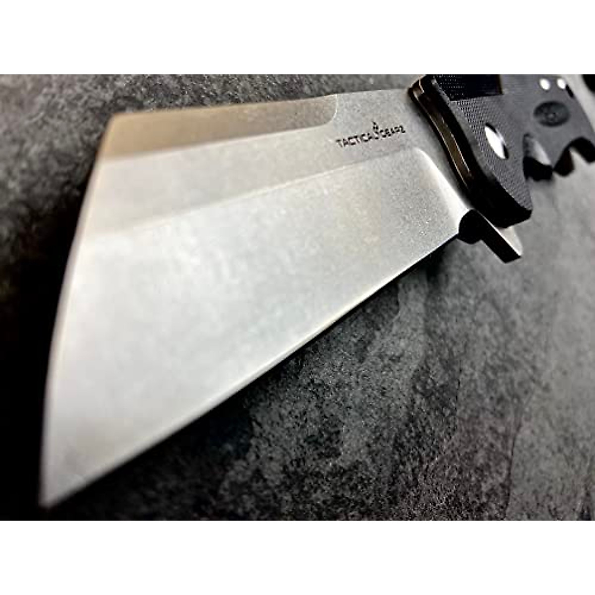 TACTICAL GEARZ G10 Pocket Knife! TG Eros, G10 Handle! Razor Sharp Stonewashed D2 Steel Blade! Ball Bearing Pivot System! Includes Sheath! (Eros)