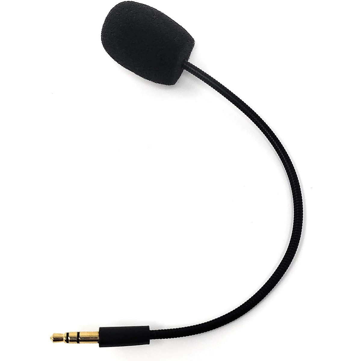 TNE 2-Pack Replacement Game Mics 3.5mm Microphone Boom for Turtle Beach Ear Force XO Four Recon 50 50x 60p Xbox One PS4 Nintendo Computer PC Gaming Headsets