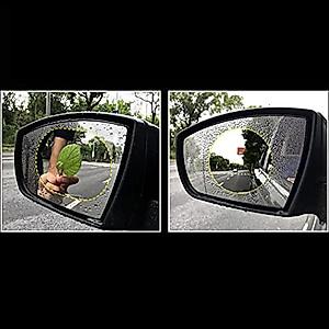 Car Rearview Mirror Protective Film Anti Fog Window Clear Rainproof Rear View Mirror Protective Soft Film Auto Accessories