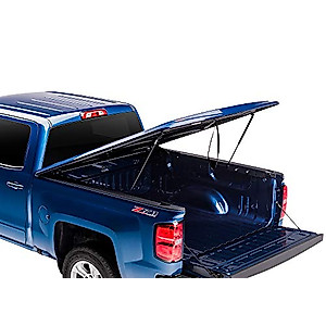 UnderCover Lux One-Piece Truck Bed Tonneau Cover | UC1116L-GAN | Fits 2014 - 2018, 2019 Legacy Chevy Silverado 1500 GAN(WA636R) - Silver Ice 5' 9" Bed (69.3")