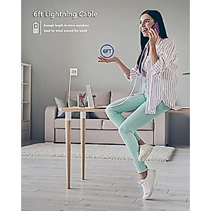 iPhone 14 13 12 Super Fast Charger, [MFi Certified] 6FT Lightning Cable 20W PD USB C Wall Charger 2-Pack iPhone Fasting Charging Block Compatible iPhone 14/14 Pro Max/13/13Pro/12/12 Pro/11/XS Max/8P