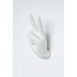 Interior Illusions Peace Sign Hand Wall Hook