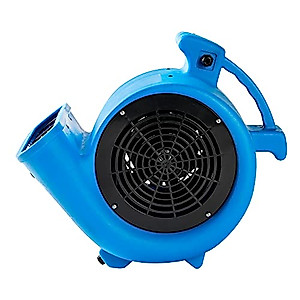 Mounto 2-Speed 1/2HP 2200CFM Air Mover Floor Carpet Dryers (Blue)