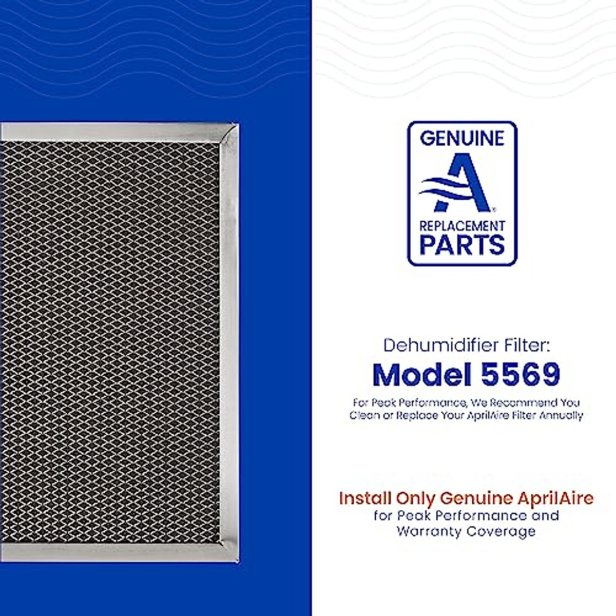 AprilAire E130 Pro 130-Pint Whole-House Dehumidifier + Model 76 Wall Mount Dehumidifier Control, Commercial-Grade Whole-Home Dehumidifier for Basement, Crawlspace, or Whole House up to 7,200 sq. ft.