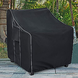 FORSPARK Outdoor Furniture Chair Covers Waterproof，Lawn Patio Furniture Covers Fits up to 38 x 31 x 29 inches (W x D x H) 2 Pack