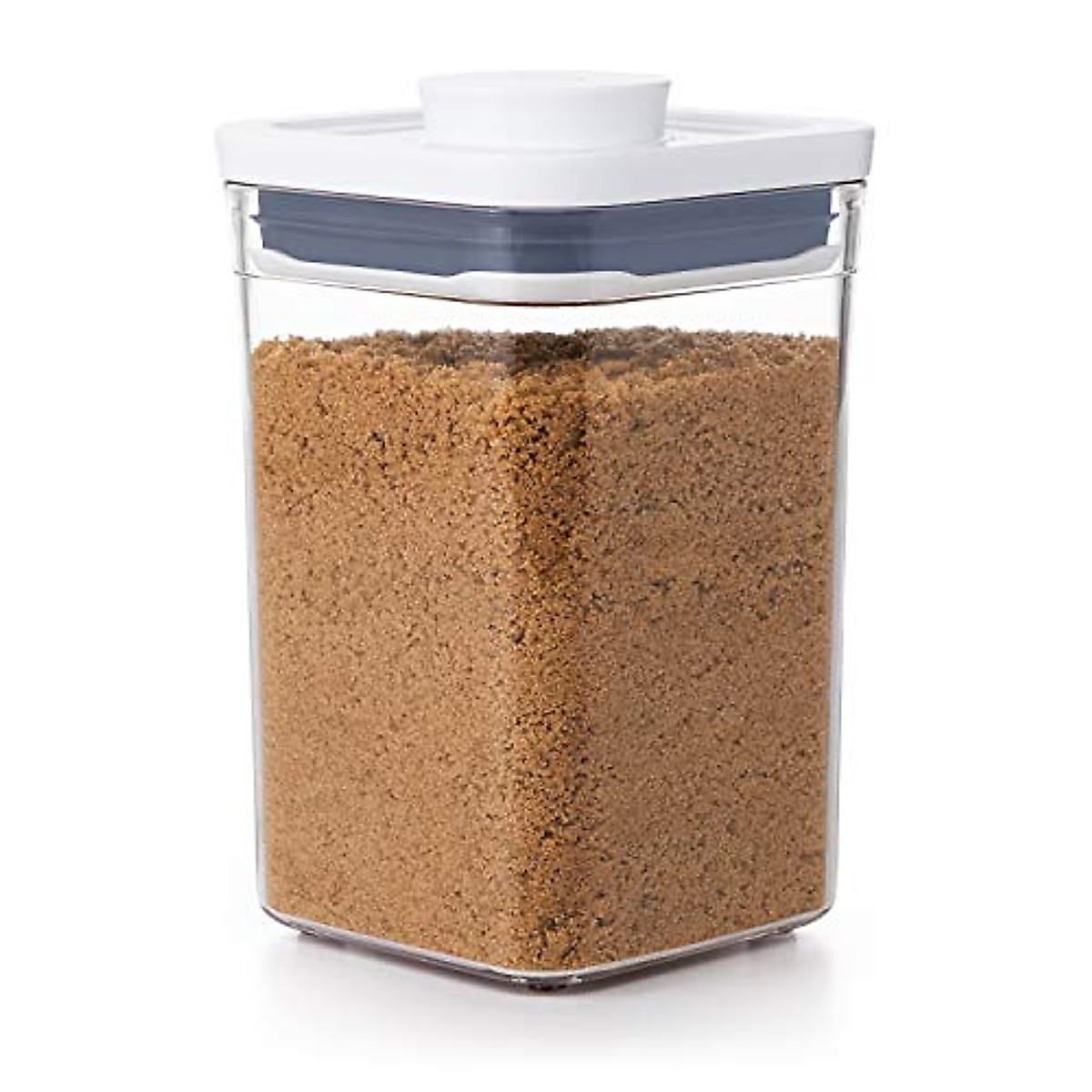 OXO Good Grips POP Container - Airtight Food Storage - 1.1 Qt for Brown Sugar and More,Transparent & Good Grips POP Container Brown Sugar Keeper