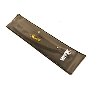 Classic Samurai CS-102 Stainless Steel Professional Barber Straight Edge Shavette Cut Throat Razor (Matte Black + 100 Lord Blades)