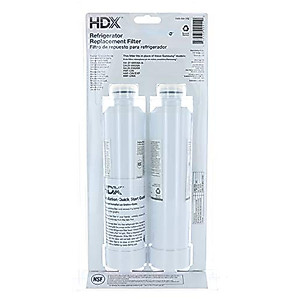 HDX FMS-2 Replacement Water Filter / Purifier for Samsung Refrigerators (2 Pack)
