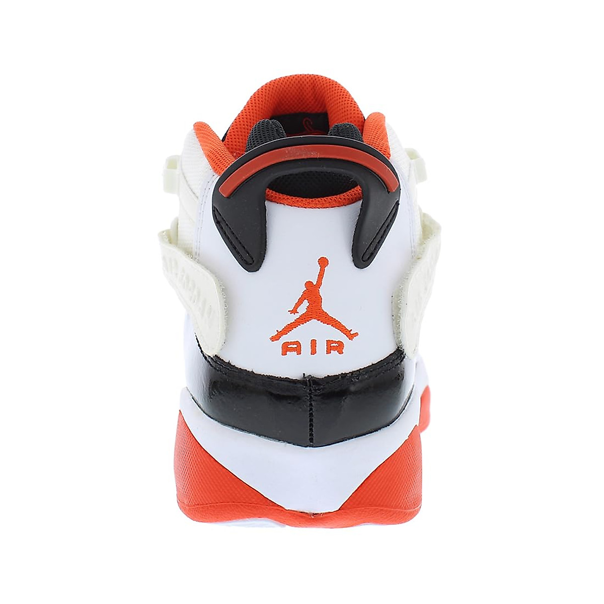 Jordan Boy's Rings (Big Kid) White/Team Orange/Black/Sail 6.5 Big Kid M
