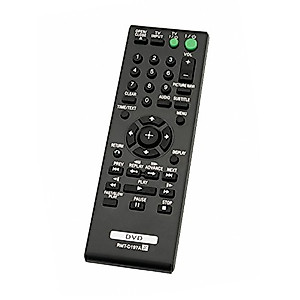 RMT-D197A RMTD197A Replaced Remote Control fit for Sony DVD Player DVP-SR510H DVP-SR320 DVP-SR405P DVP-SR750HP DVPSR100 DVPSR120 DVPSR210PB DVPSR310P DVPSR320 DVPSR750HP