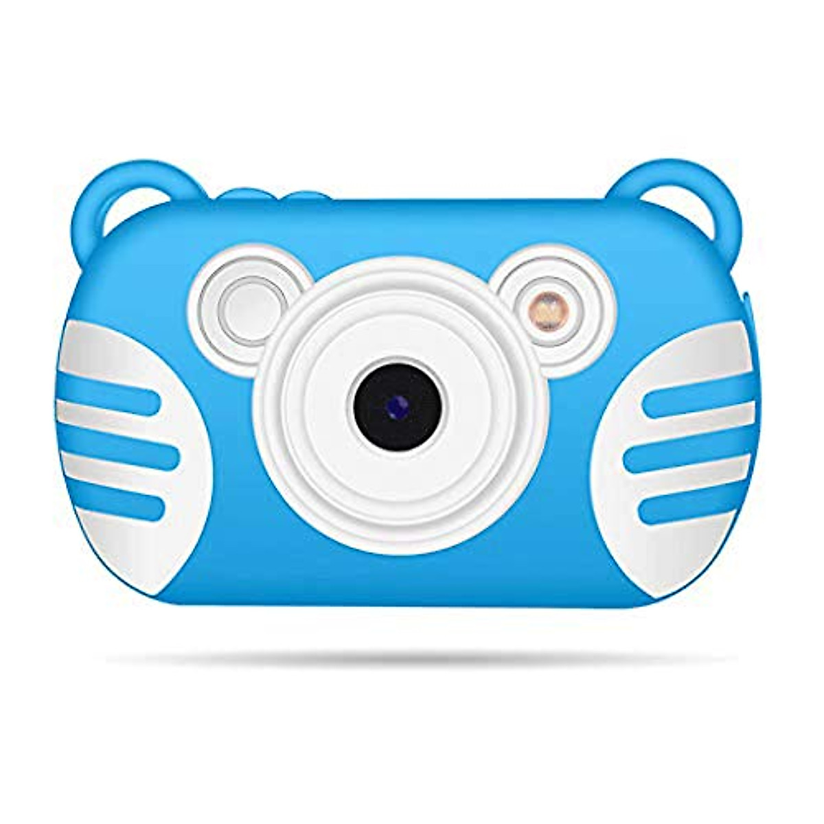 LKYBOA Waterproof Children's Camera -for Kids Video Cameras Kids Digital Camera 8MP 1080P HD Toys for 3-10 Year Old Girl with (Color : Blue)