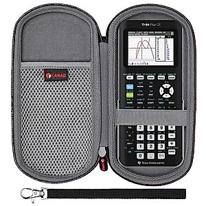 Hard Case Compatible with Texas Instruments TI-84 Plus CE/TI-84 Plus/TI-89 / TI-83 / TI-30XS / TI-36X Pro/TI-34 Color Graphing Calculator by XANAD (Grey)