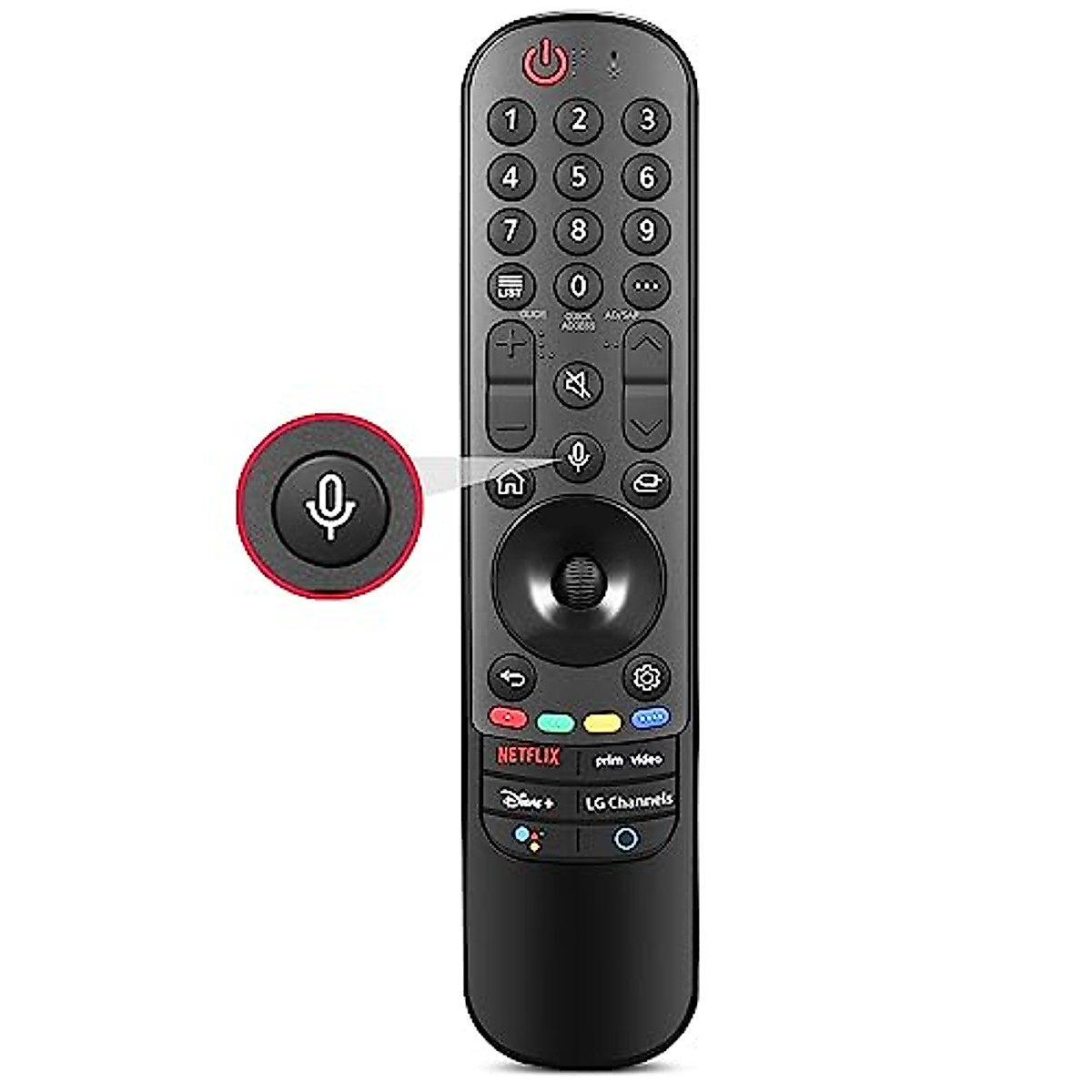 AZMKIMI Remote Control Replacement for LG MR22GA MR21GA Magic Smart TV LCD LED 3D HDTV Most 2021 2022 TVs Smart TVs (Voice Search)