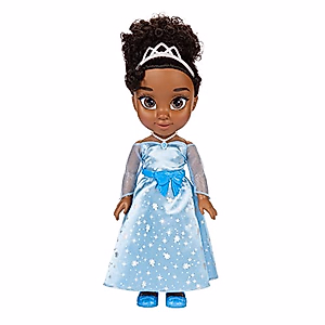 Disney Princess Tiana Doll My Singing Friend Tiana & Naveen Frog Plus Accessories - Tiana Sings Almost There and Talks for Girls Ages 3+