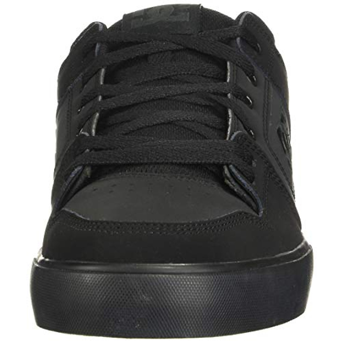 DC Men's Pure Casual Low Top Skate Shoe, Black/Pirate Black, 10 D US
