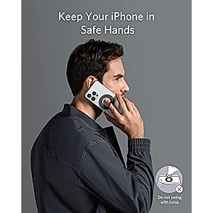 Anker Magnetic Phone Grip (MagGo), 610 Magnetic Phone Ring Holder, Adjustable Kickstand, Only for iPhone 14/14 Pro/14 Pro Max/14 Plus/13/13 Pro/13 Mini/13 Pro Max/12/12 Pro/12 Mini/12 Pro Max
