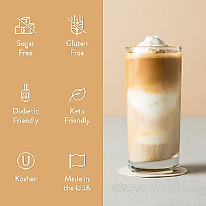 Jordan's Skinny Syrups Sugar Free Coffee Syrup, White Chocolate Flavor Mix, Zero Calorie Flavoring for Lattes, Protein Shake, Cocktail & More, Gluten Free, Keto Friendly, 25.4 Fl Oz (Pack of 2)