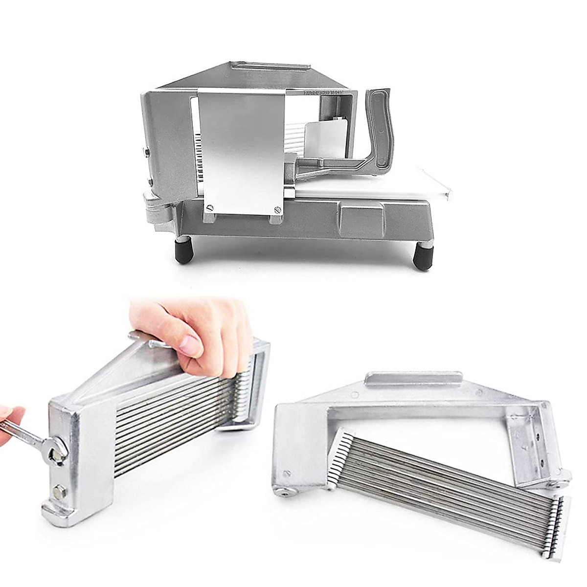 Botiliceer Commercial Tomato Slicer 1/4 Inch Heavy Duty Tomato Cutter for Restaurant or Home Use