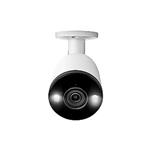Lorex 4K IP Ultra HD Wired Bullet Security Camera with Smart Deterrence and Smart Motion Detection for Indoor and Outdoor Use (Renewed)