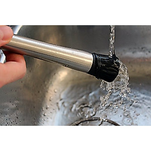 Barvivo Drink Muddler for Cocktails - 8 Inch Professional Stainless Steel Muddler - Durable Cocktail Muddler Set Drink Smasher & Mojito Muddler - Wine Accessories Ideal Valentines Day Gifts for Him