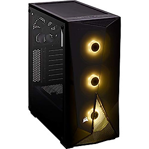 Corsair Carbide Series SPEC-DELTA RGB Mid-Tower ATX Gaming Case, Tempered Glass