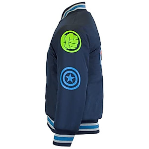 Marvel Bomber Jacket for Boys (The Avengers, Size 8)