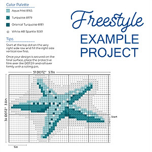 DIAMOND DOTZ ® - FABRIC ROLL - PLAIN WITHOUT ADHESIVE 48 x 99cm (19 x 39 in)(fabric size), Diamond Painting Canvas, Diamond Painting Paper, Diamond Dotz Accessories And Tools, Diamond Dotz Supplies