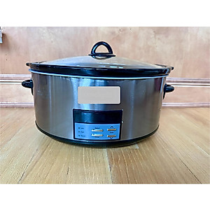 7QT Slow Cooker Ceramic Pot Compatible with 7 QT Hamiton Beach Slower Cooker Model :33474G Black Decker Slower Cooker SC4007D, MID,HB7P01D