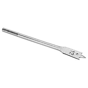 YWBL-WH Drill Bit, Spade, 4Pcs 12mm Spade Drill Bit Set Paddle Flat Bits High‑Carbon Steel Woodworking Hand Tools Hardware, Hole Saw